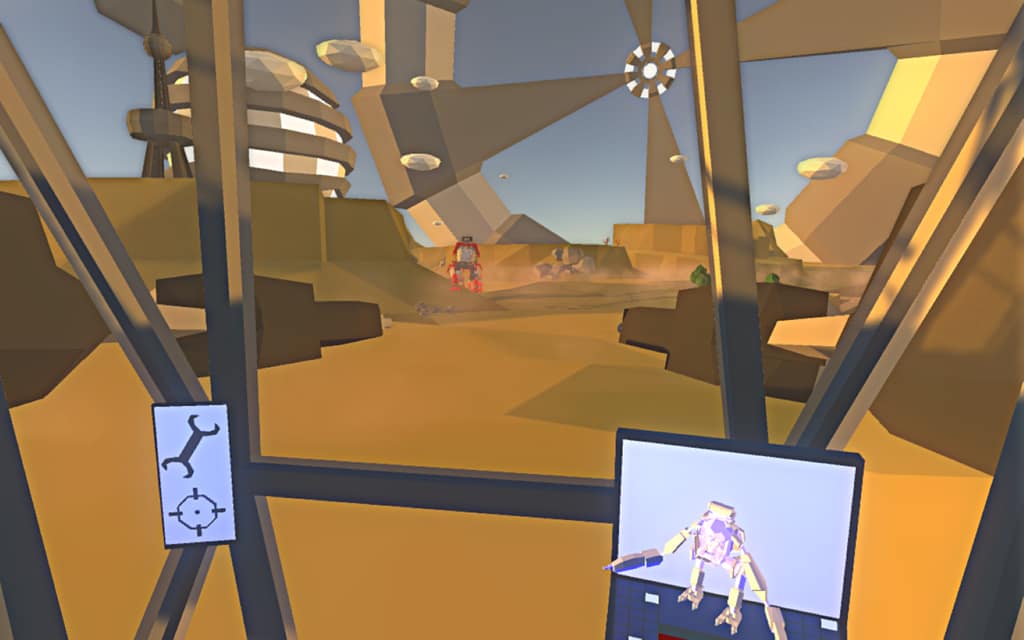 Collaborative Virtual Reality + Mobile Game
